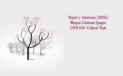 Roper v. Simmons EDU 610: Critical Task by Megan Gagne on Prezi