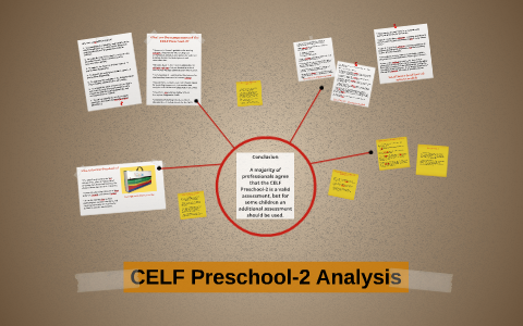 CELF Preschool-2 Analysis by Christal Lucas on Prezi