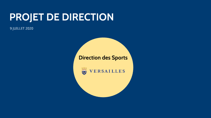 Projet de Direction by Direction Sports on Prezi