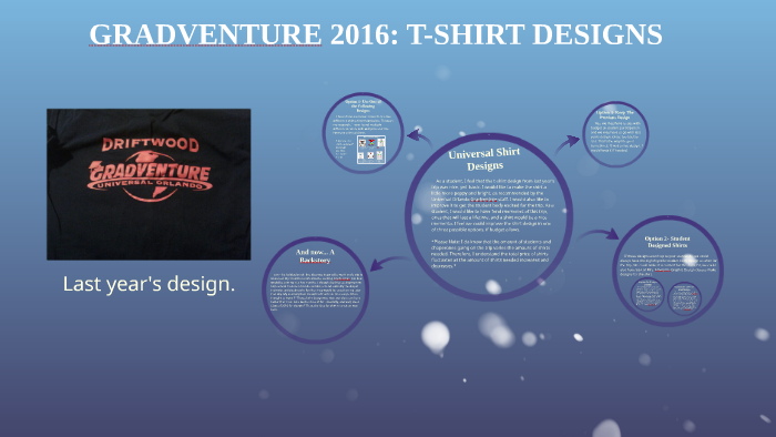Universal Orlando Gradventure Shirt Designs by Kaylee H on Prezi