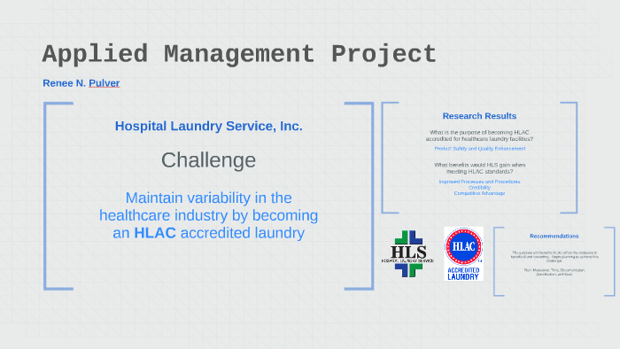 Applied Management Project by Renee Pulver on Prezi