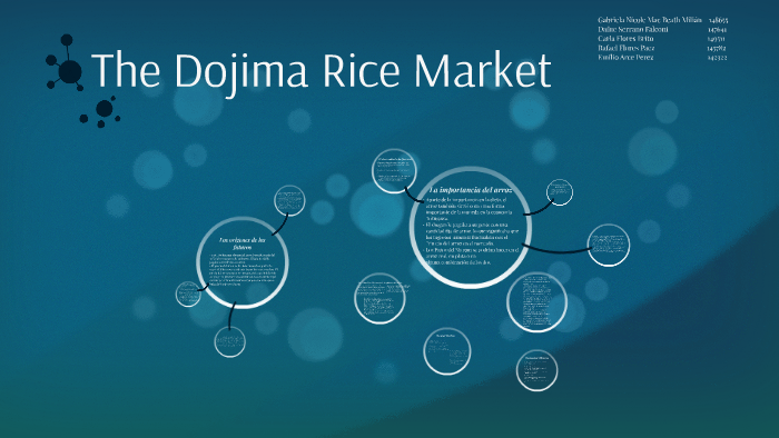 The Dojima Rice Market by Nicole Mac Beath on Prezi