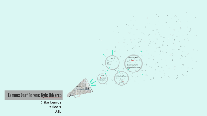 Famous Deaf Person: Nyle DiMarco by Erika Lemus on Prezi