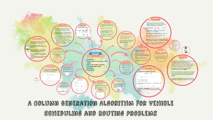 A Column Generation Algorithm for green Vehicle routing & Scheduling by asmaa ya7ya