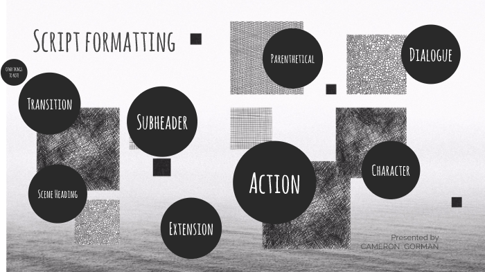 Script Formatting by Cameron Gorman on Prezi