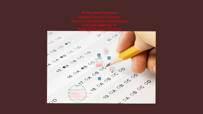 Active Study Methods by Andres Gonzalez on Prezi