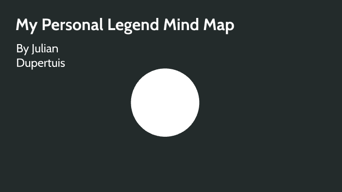 My Personal Legend Mind Map by JULIAN DUPERTUIS on Prezi