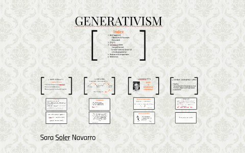 GENERATIVISM by Addis Abeba on Prezi