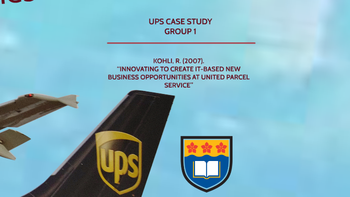 UPS case study by Ivan Konanykhin on Prezi