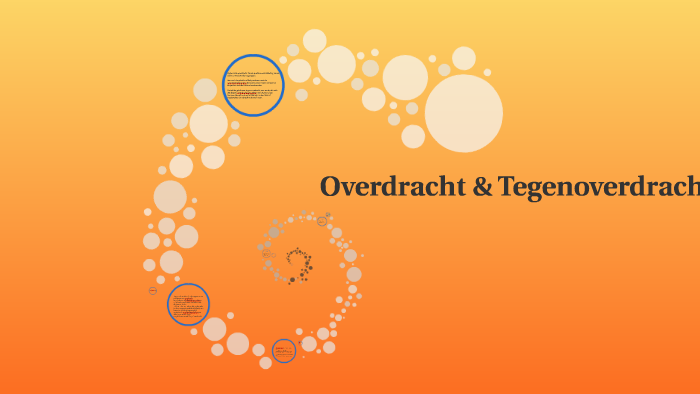 Overdracht & Tegenoverdracht by anouk byron on Prezi