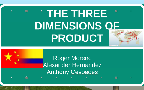 THE THREE DIMENSIONS OF PRODUCT by Anthony Cespedes Prettel on Prezi