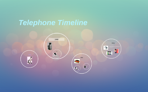 Telephone Timeline by Laura Skinmore on Prezi