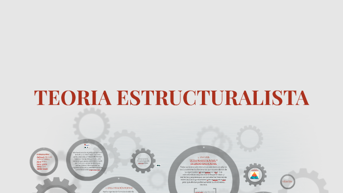 TEORIA ESTRUCTURALISTA by Mercy Rico on Prezi