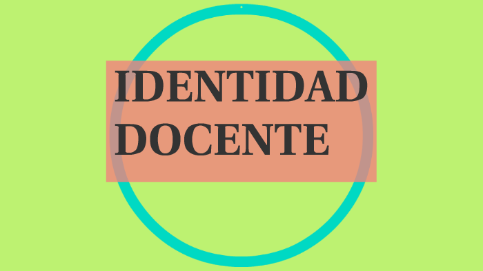 Identidad Docente by on Prezi