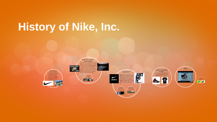 History of Nike, Inc. by David Zona on Prezi