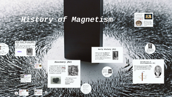 History of Magnetism by Majo Barrios