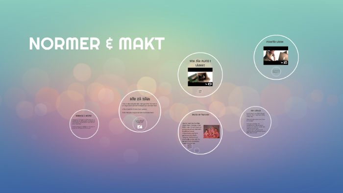 Normer i media by Therese Sjögren on Prezi
