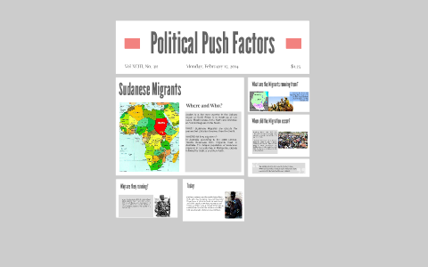 Political Push Factors by Melodie Matheson on Prezi