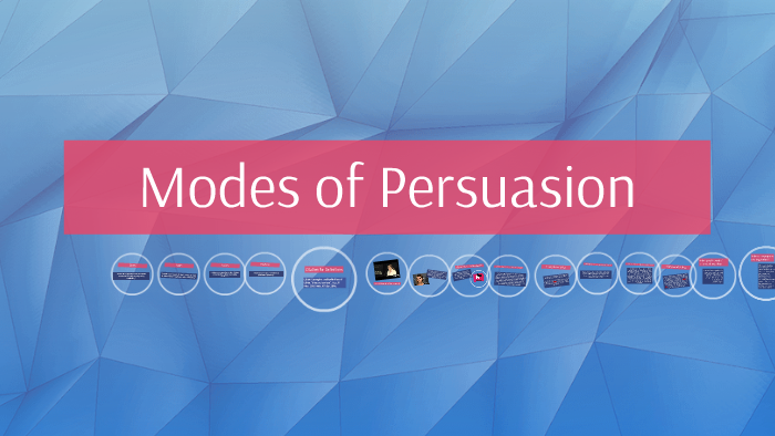 Modes of Persuasion by Hannah Williams on Prezi