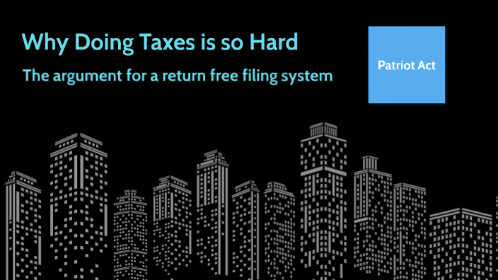 Why Doing Taxes is so Hard by CURTIS UFFELMAN on Prezi