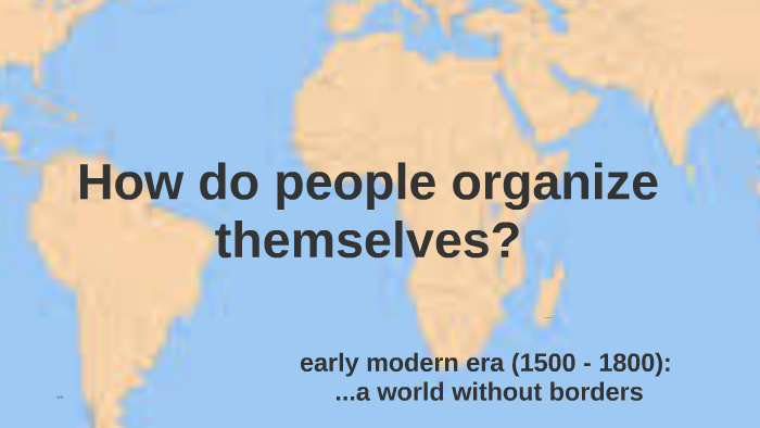 How do people organize themselves? by Sarah Crabtree on Prezi