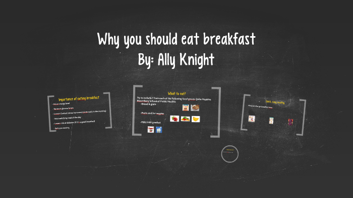 Why you should eat breakfast by Ally Knight on Prezi