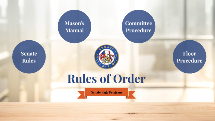 Rules of Order by Jon Bellamy on Prezi