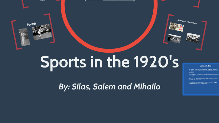 Sports in the 1920's- The Great Gatsby by Silas W. on Prezi