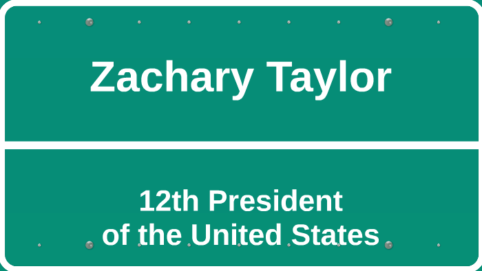 Zachary Taylor by Alexis Stull