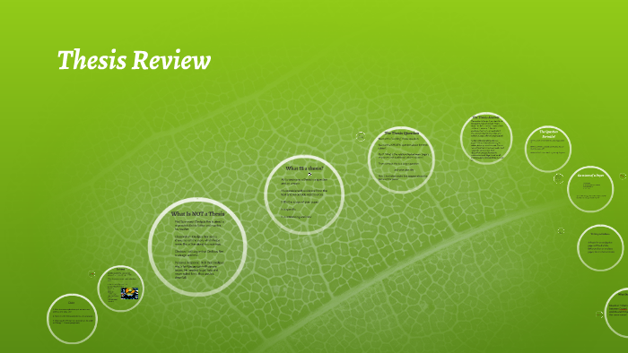 Comp 101/102: Thesis Review by Erin Mccourt on Prezi