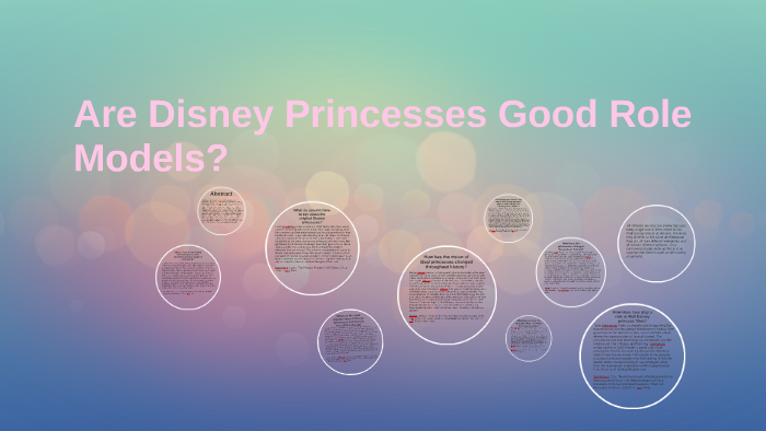 Are Disney Princesses Good Role Models? by Hailey Hodges on Prezi
