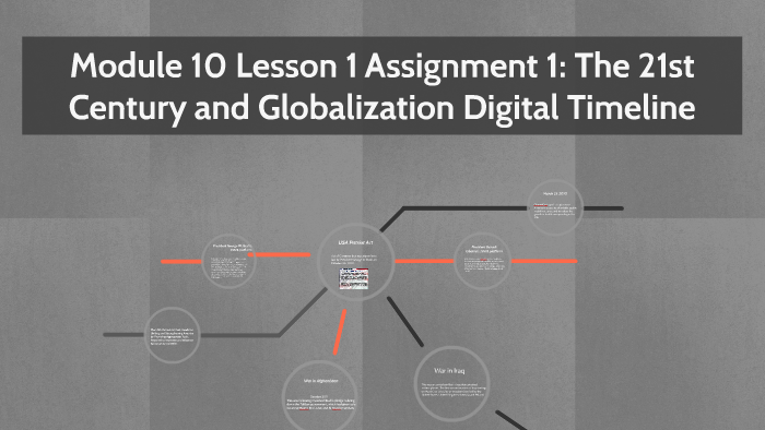 Module 10 Lesson 1 Assignment 1: The 21st Century and Global by Amber Weaver on Prezi