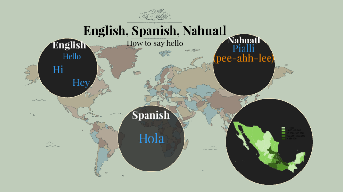 English, Spanish, Nahuatl by Rachel Soto on Prezi