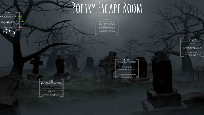 Poetry Escape Room by Haley Arnold on Prezi