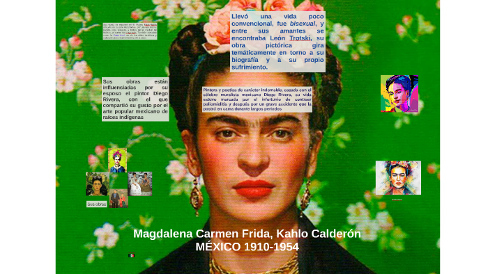 Magdalena Carmen Frida Kahlo Calderón, más conocida como Fri by ...