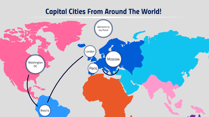 Capital Cities of The World. by Mark McNicholls on Prezi