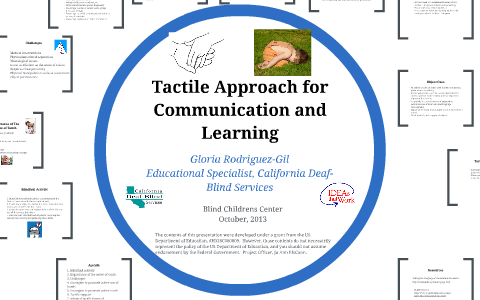 Tactile Approach for Communication and Learning by Gloria Rodriguez-Gil