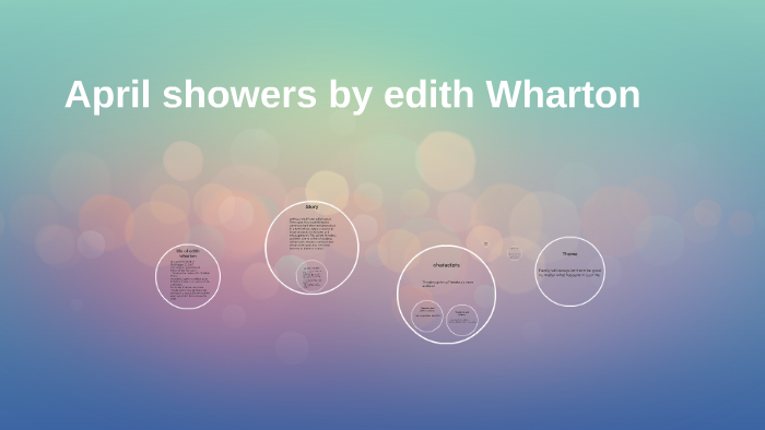 April showers by edith Wharton by Kyle brown on Prezi