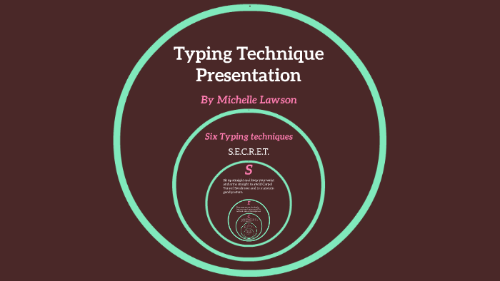 Typing Technique Presentation by Michelle Lawson on Prezi