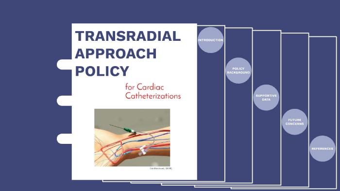 Transradial approach policy for Cardiac cath labs by Tiffany Lynch on Prezi