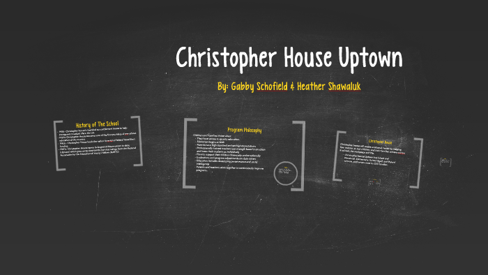 Christopher House by Gabrielle Schofield
