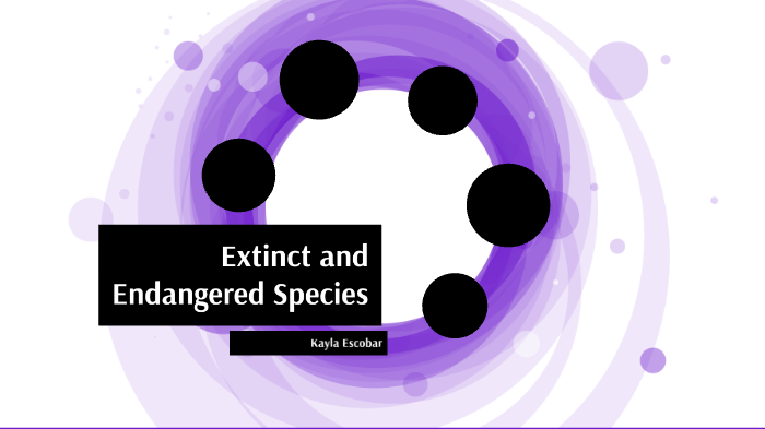 Extinct and Endangered Species by Kayla Escobar on Prezi