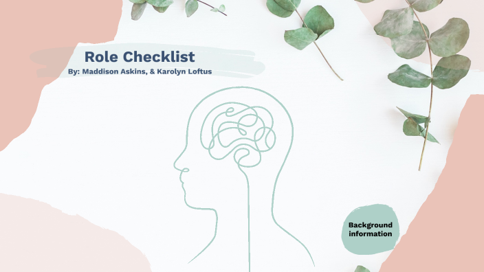 Role checklist 2 by Karolyn Loftus on Prezi