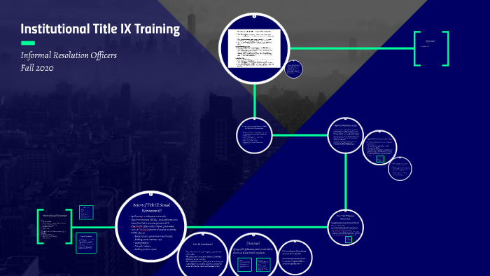 Informal Resolution TIX Training by Stephanie Jackson on Prezi