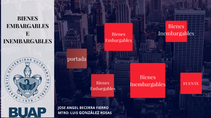 BIENES EMBARGABLES E INEMBARGABLES by jose angel becerra fierro on Prezi