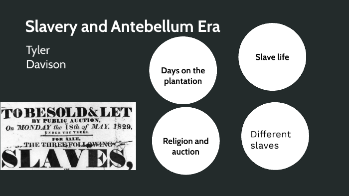 Tyler D. 4 Antebellum and slavery by Theresa Runyon on Prezi