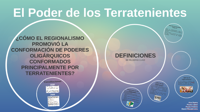 El Poder de los Terratenientes by Paula Puyol on Prezi