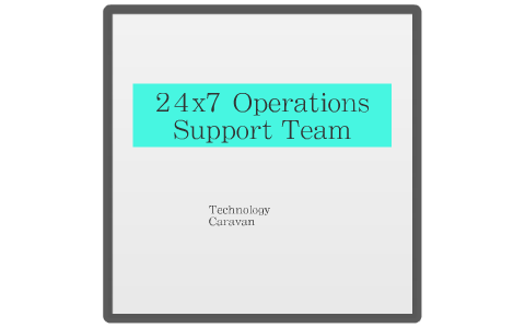 24x7 Operations Support Team by Mark Musngi on Prezi