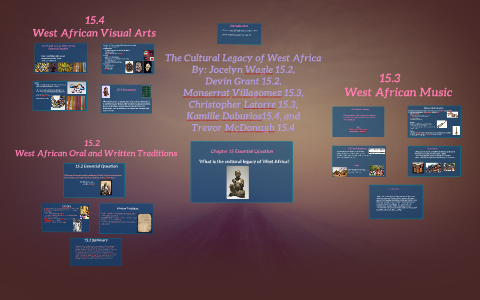 The Cultural Legacy of West Africa by emma brooks on Prezi
