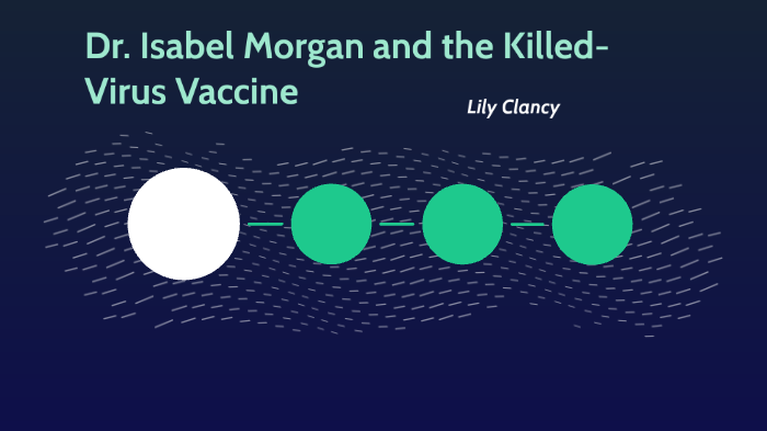 Dr. Isabel Morgan and the Killed-Virus Vaccine by Lily Clancy on Prezi